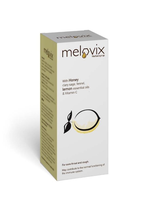 MELOVIX Herbal Syrup with Honey & Lemon - Medicair